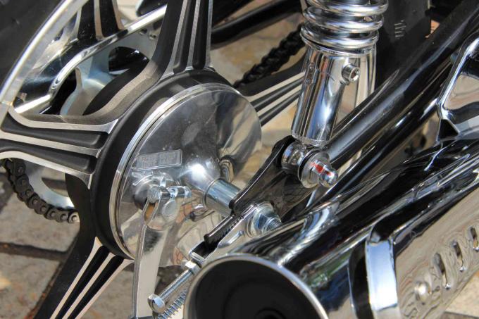 125cc 2.1l Cruiser Chopper Motorcycle Chromed Muffler Four Stroke 150cc ...